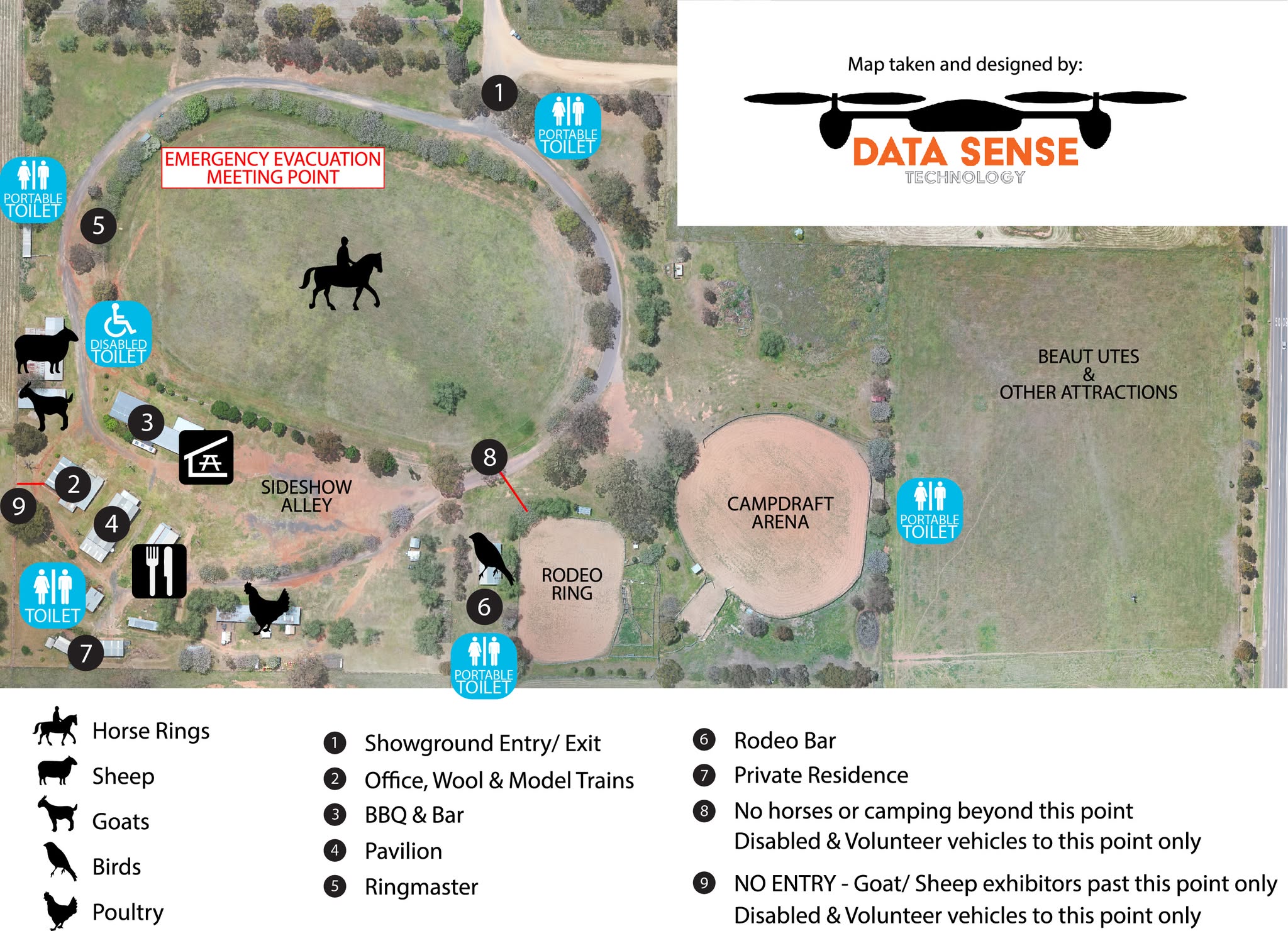 Show Day Info - Gulgong Show